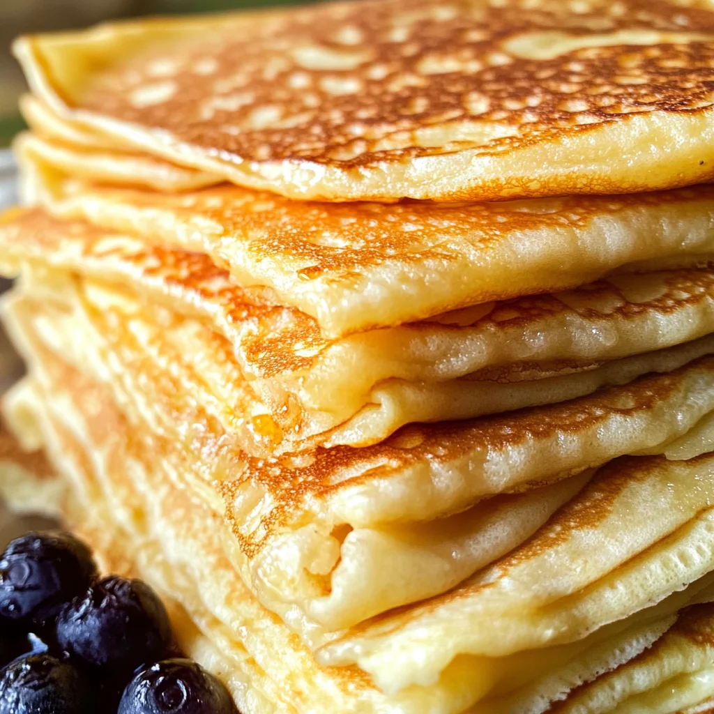 Easy Gluten Free French Crepes Recipe - low sugar cooking