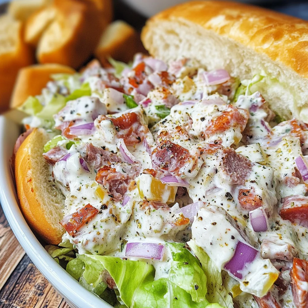 Italian Hoagie Dip - low sugar cooking