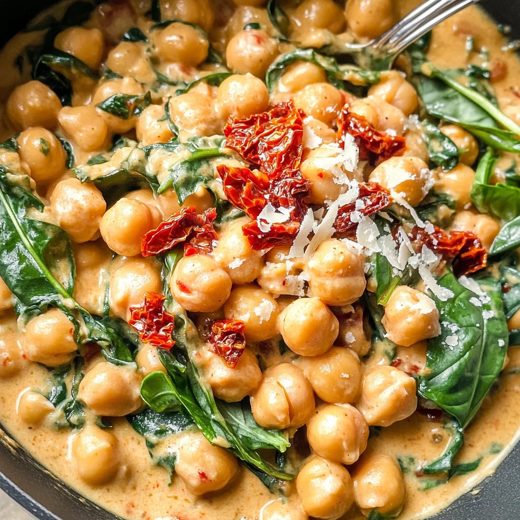 Marry Me Chickpeas - low sugar cooking